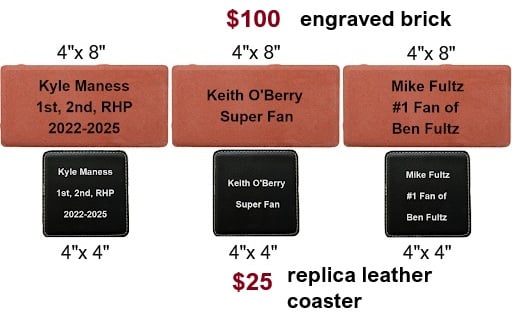 Donate to Ragsdale High school Baseball Brick Fundraising Campaign